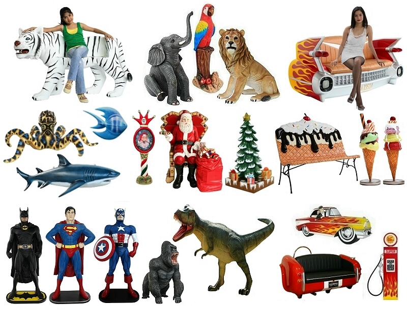 Life Size - Life Like Fiberglass Products & Projects AR Intl Corp.